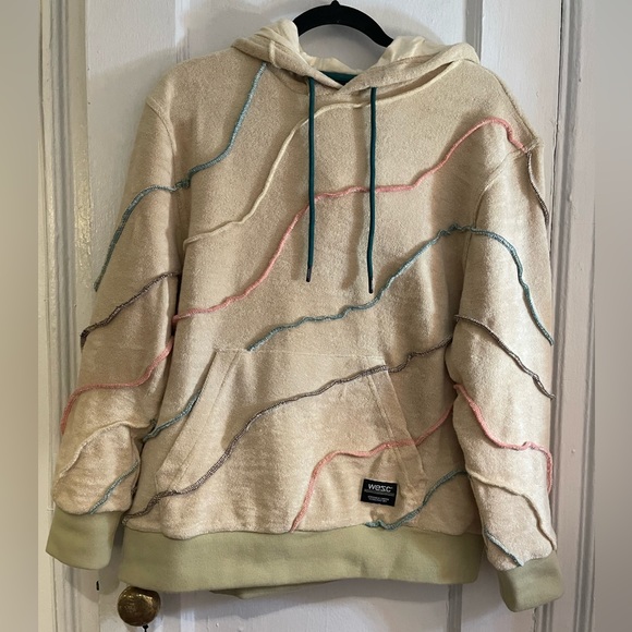 Wesc | Shirts | Wesc 9s Mike Overlock Seams Terry Loop Unisex Hooded ...